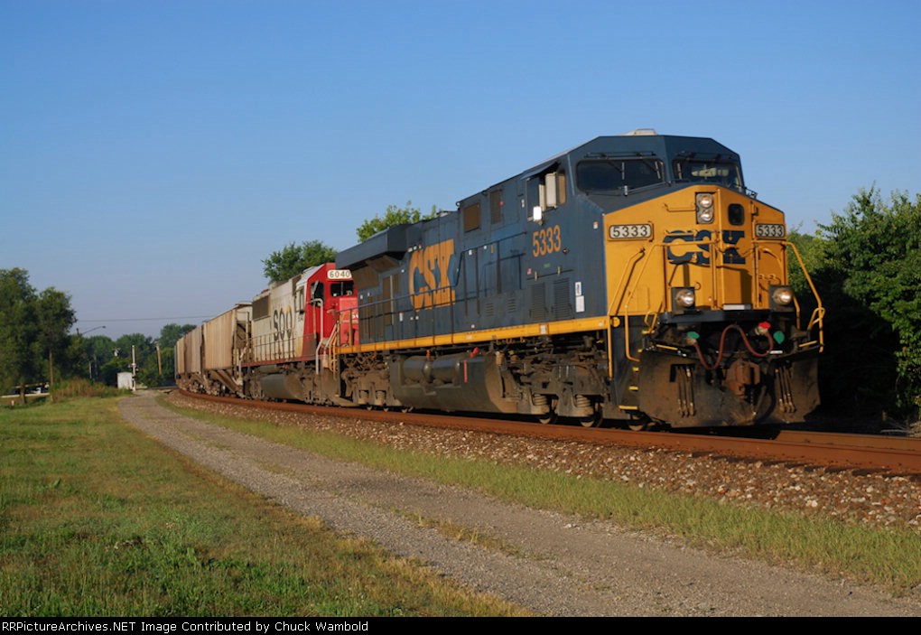 CSX 5333 Northbound at MP 54